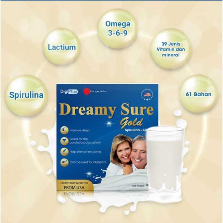 DREAMY SURE GOLD - ORIGINAL SUSU INSOMNIA BIKIN TIDUR LEBIH PULAS ...