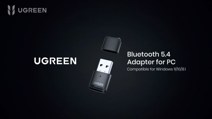 UGREEN USB Bluetooth 5.4 Adapter Nano USB BLE Wireless Dongle Plug and ...