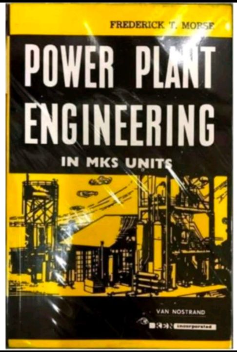 POWER PLANT ENGINEERING by Frederick Morse | Lazada PH
