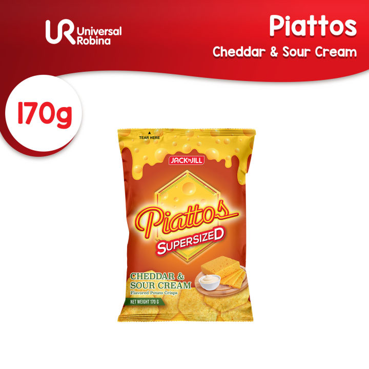 Piattos Cheddar & Sour Cream 170g | Lazada PH