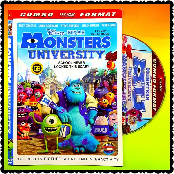 KASET DVD FILM MONSTERS INC UNIVETSITY-FILM ANAK -FILM DISNEY-FILM DISNEY-KASET DVD FILM DISNEY ...