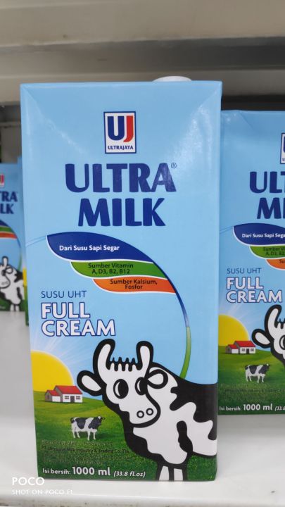 susu ultra full cream 1 lt expired 2024 | Lazada Indonesia
