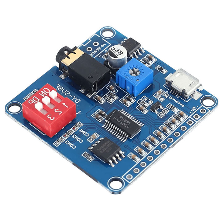 DY-SV8F Playback 64Mbits Flash Storage Board UART I/O Trigger Serial ...