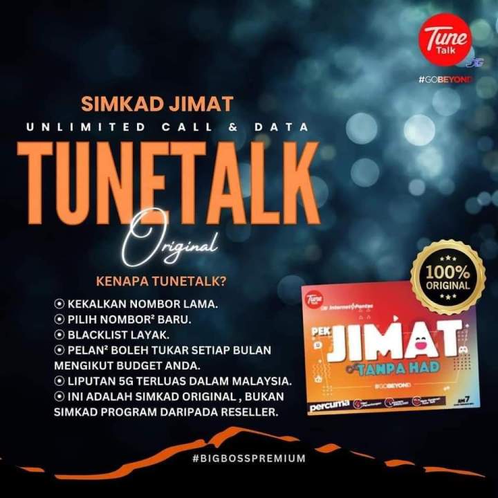 PREPAID TUNE TALK | Lazada