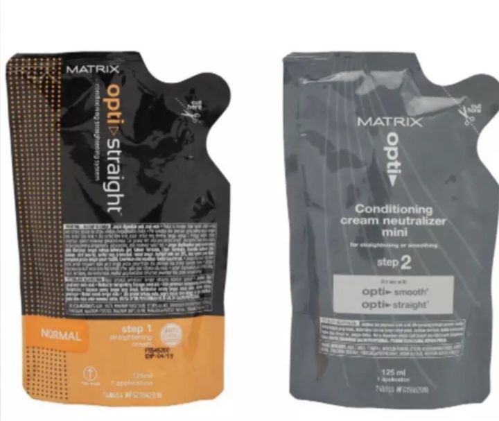 Matrix Opti Straight Rebond Set Normal (Straightening cream125 ml ...