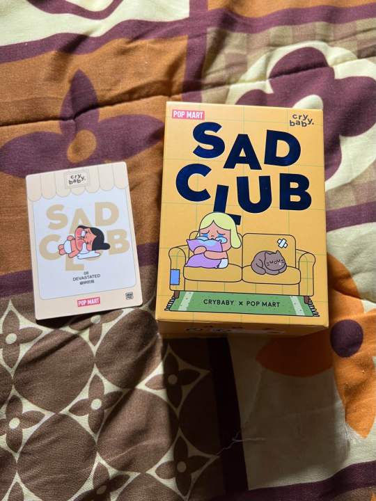 Sad Club แกะเช็คการ์ดไม่ได้แกะห่อเช็คตัวของแท้ | Lazada.co.th