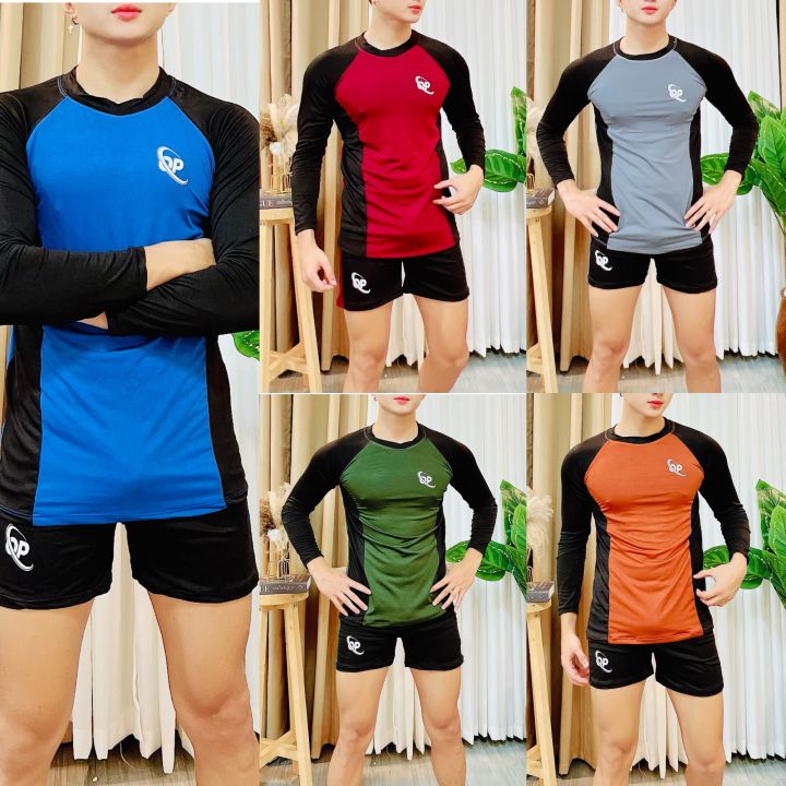 Rash Guard Terno For Men Summer Edition | Lazada PH