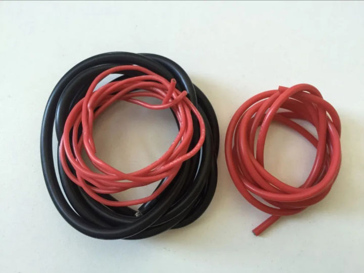 2 meter Silicon Wire 8 10 12 14 16 18 20 22AWG Heatproof Soft Silicone ...