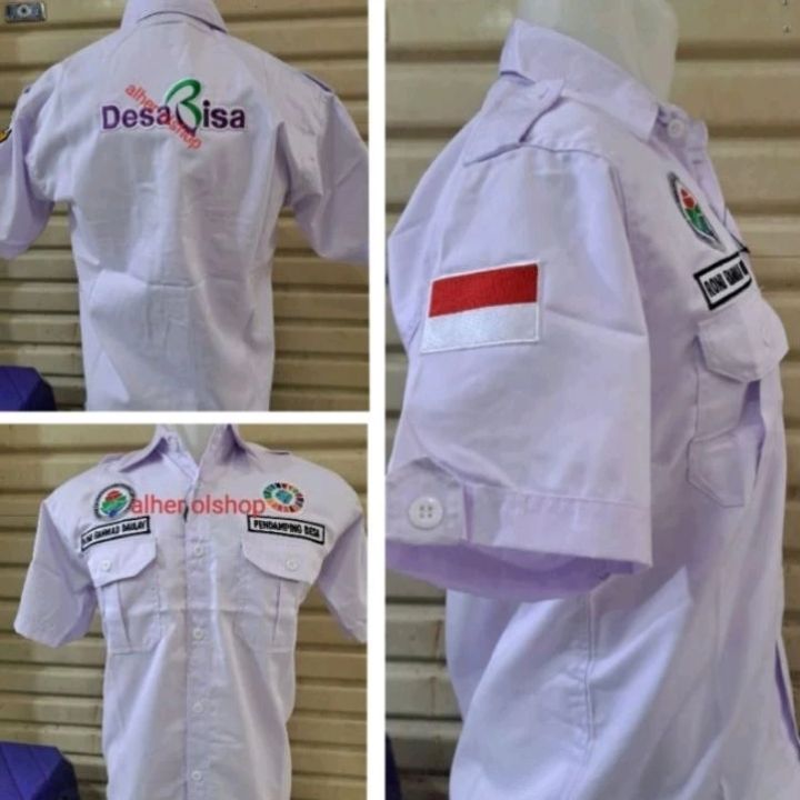 KEMEJA PENDAMPING DESA KEMENDES #DESABISA | Lazada Indonesia