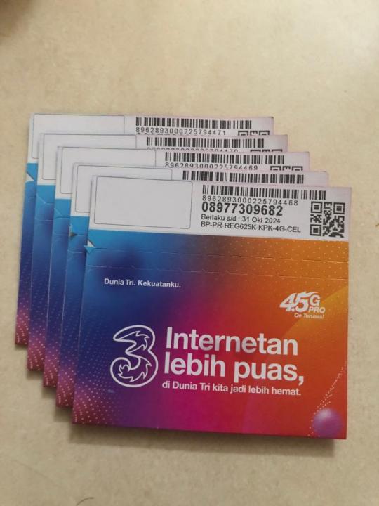 PERDANA TRI 6,5GB FULL 24JAM | Lazada Indonesia