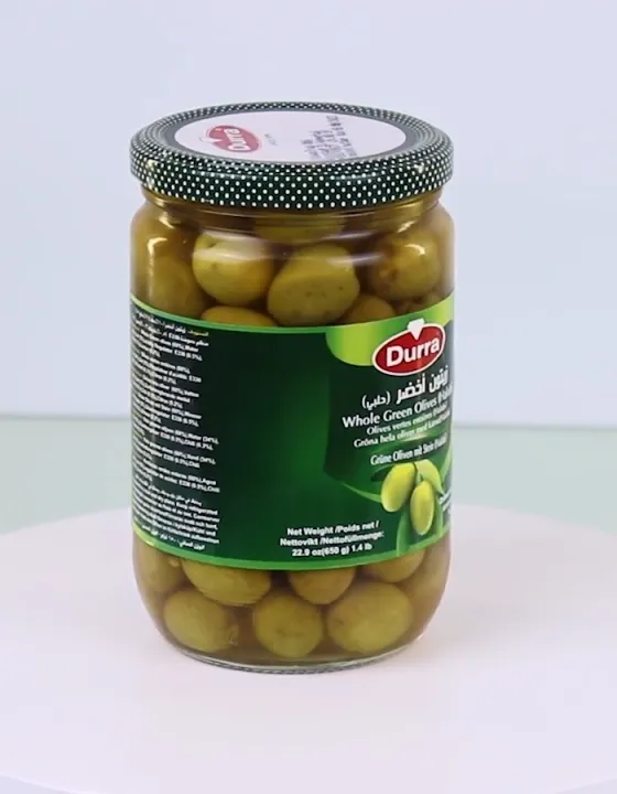 Durra Salkini Green Olives | Black Olives Alahlam 650g | Lazada