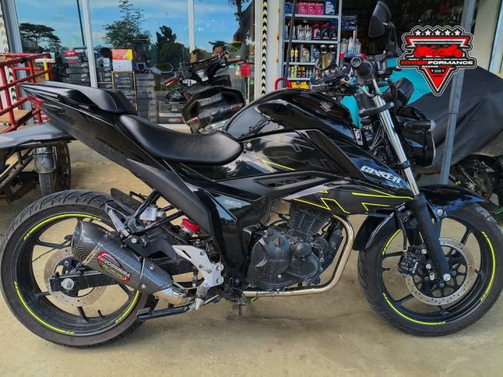 SUZUKI GIXXER 150 / 155 | Suzuki Gixxer fi / Carb type | MUFFLER ...