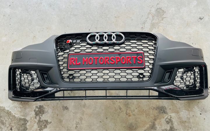 Audi A5 B8.5 2011 2012 2013 2014 convert B9 style RS RS5 front bumper ...