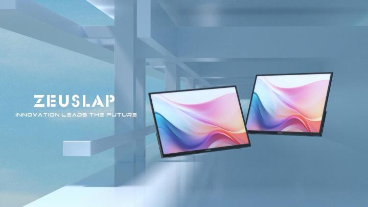 ZEUSLAP 16" 2.5K 144Hz Portable Monitor with back stand 2560*1600P 16: ...