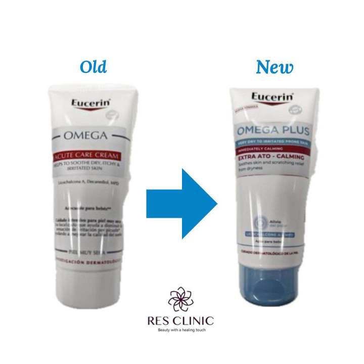 [RES CLINIC] Eucerin Omega Plus Extra Ato-Calming (Acute Care Cream ...