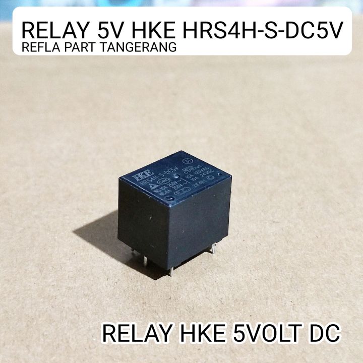 Relay HKE 5Volt 5Pin Hitam | Lazada Indonesia