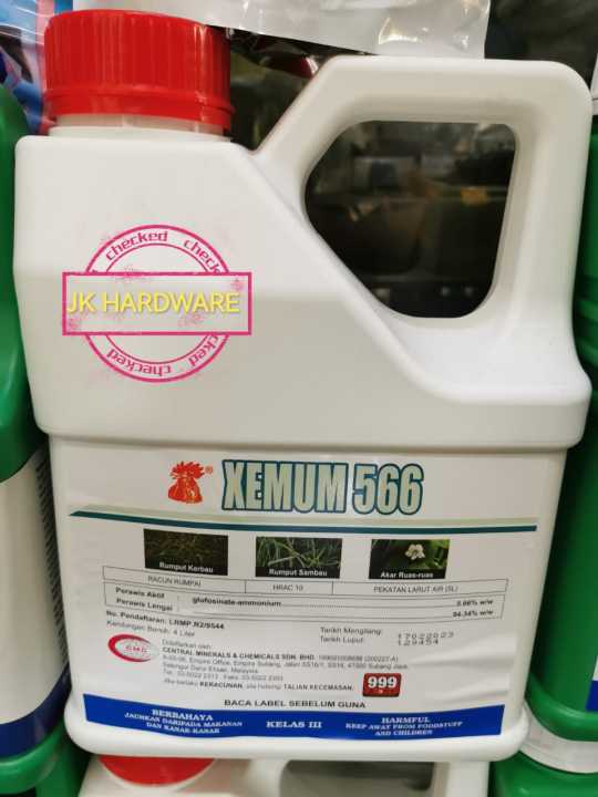 Racun Rumput / 4L Glufosinate Ammonium / Ecomax / Herbicide | Lazada