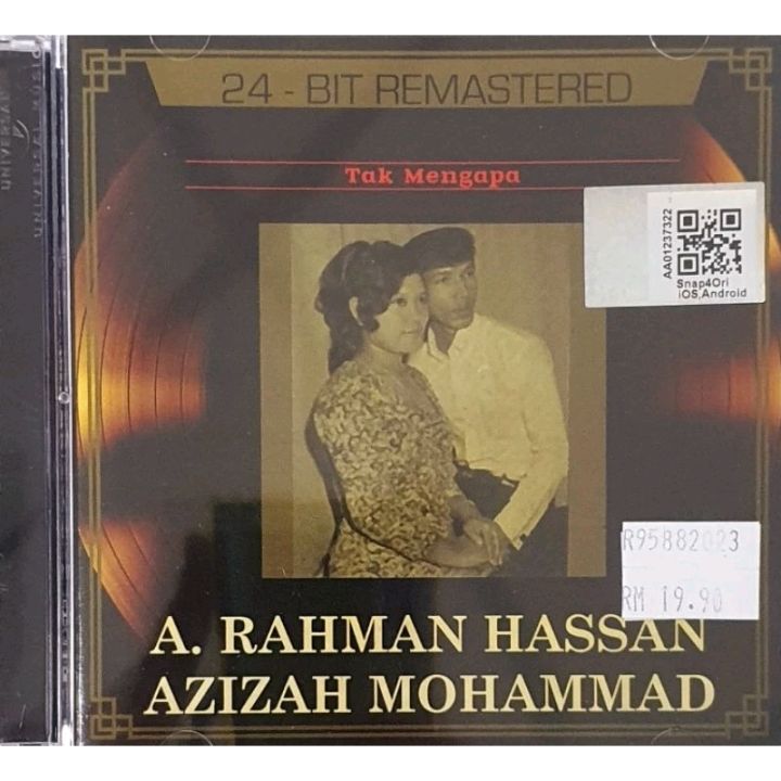 CD LAGU A.RAHMAN HASSAN AZIZAH MOHAMMAD TAK MENGAPA | Lazada