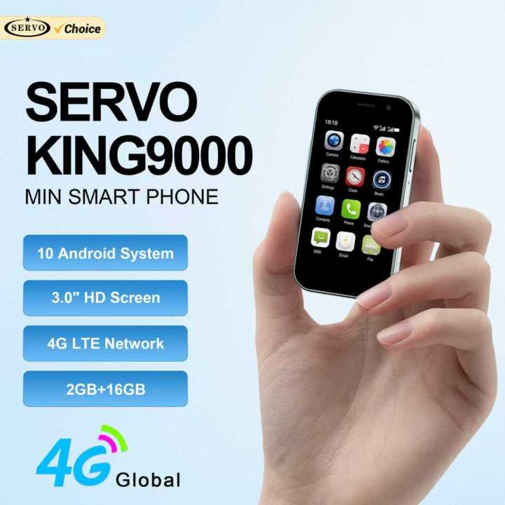 SERVO KING9000 Mini Smartphone 4G LTE Android System Play store ...