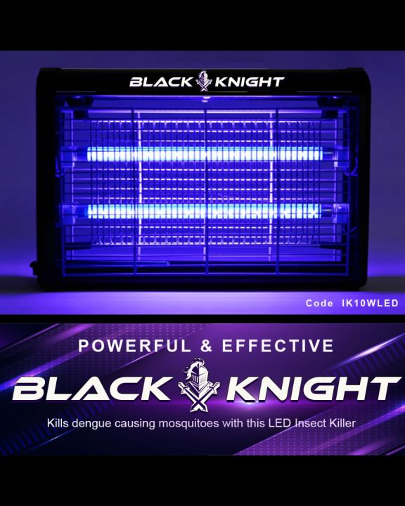 Black Knight LED Electric Insect Killer Anti Dengue | 6W 30SQM | 10W ...