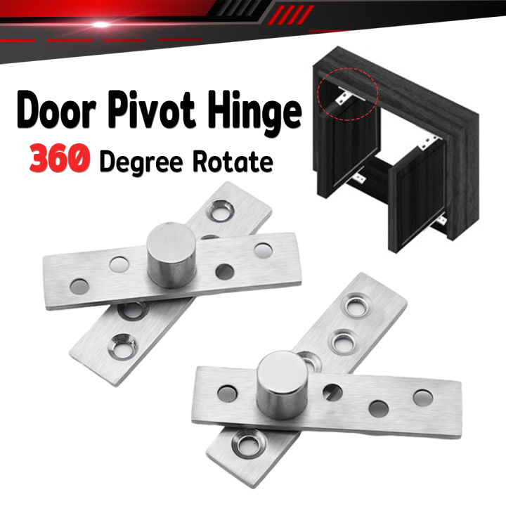 Jozoo 360° Stainless Steel Door Pivot Hinge Swing Door Hinge Stainless ...