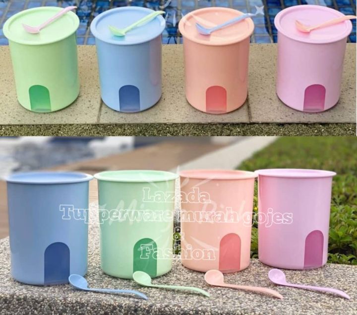 TUPPERWARE ONE TOUCH 2L UNTUK 1 BIJI SALE😍 | Lazada