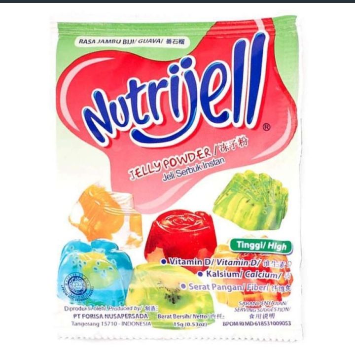 Nutrijel Rasa Buah /Sachet | Lazada Indonesia