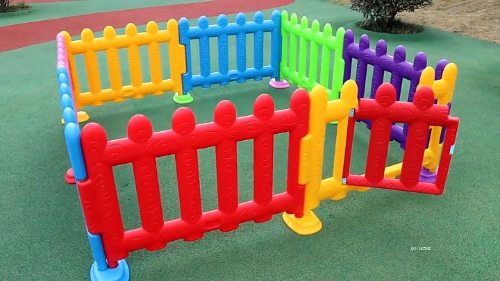 Plastic Child Fence _ White Soft Play Plastic Fence Panels – PPWBP