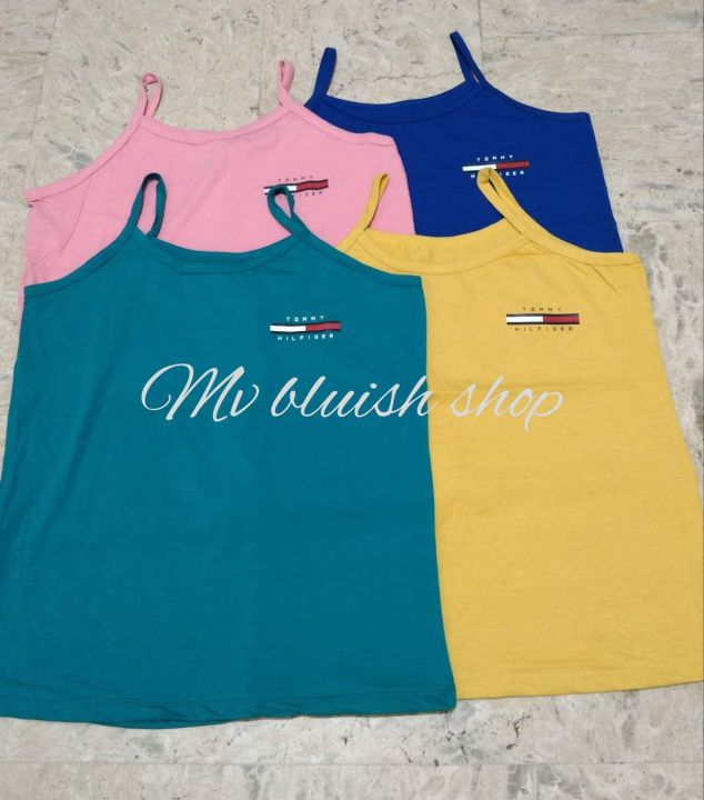 3 PCS PLUS SIZE SPAGHETTI STRAP PLAIN SANDO TOP FOR WOMEN ASSORTED ...
