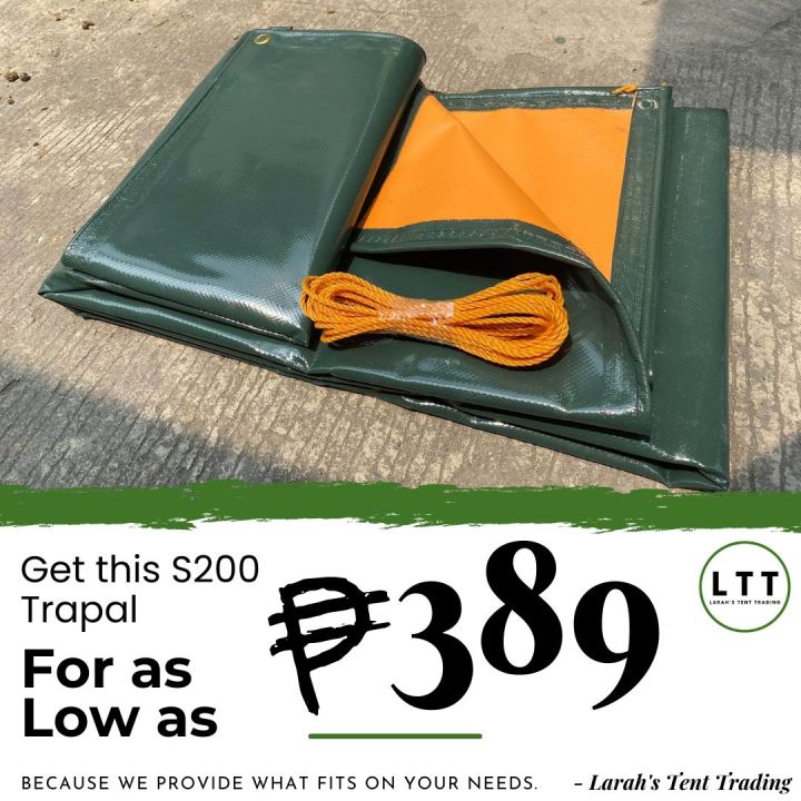 11x16ft Original S200 Trapal Tolda for Truck Roof Heavy duty Waterproof ...