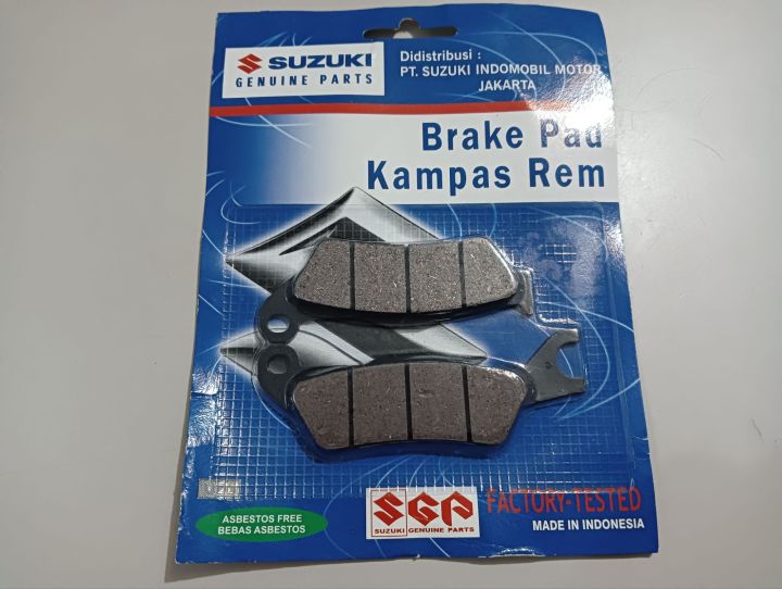 BRAKE DISC PAD (FRONT) SUZUKI RAIDER 150 F.I FUEL INJECTION | Lazada PH