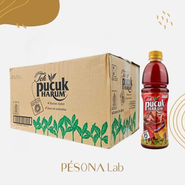 Teh Pucuk Harum 1 Dus 350Ml - 1 Dus isi 24 Pcs - Teh Manis 1 Dus ...