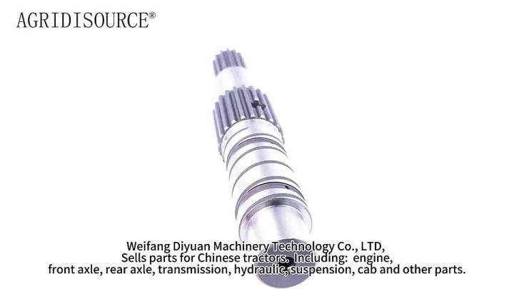 Affordable：gear geat output shaft For foton lovol part tractor 1004/ ...