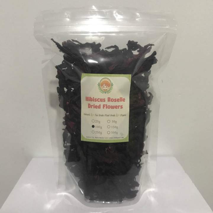 Dried Hibiscus Roselle Flowers 50g-500g | Lazada PH