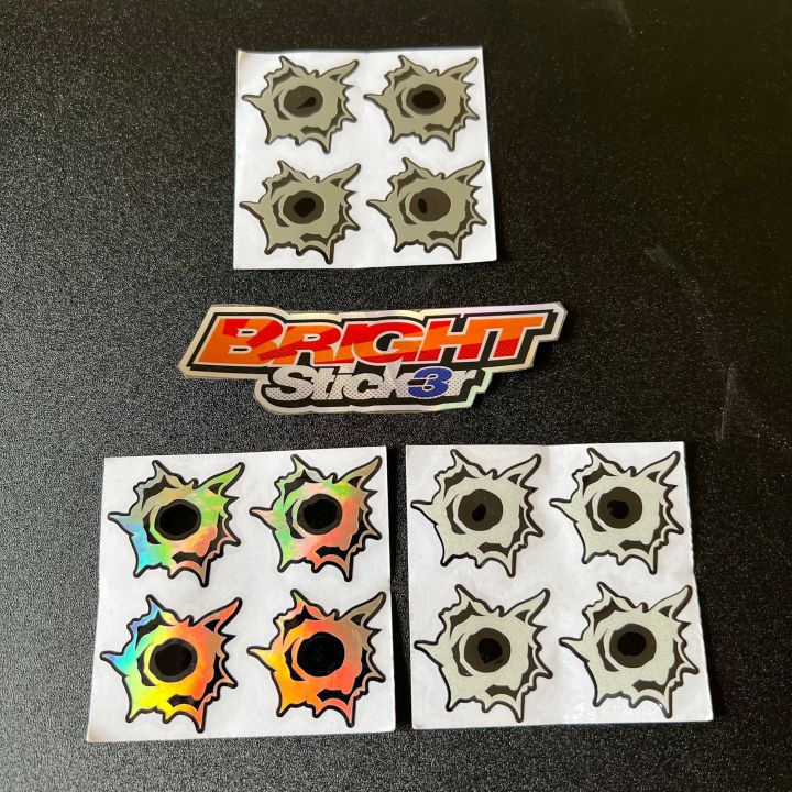 Sticker LUBANG PELURU Stiker EFEK TEMBAKAN cutting | Lazada Indonesia