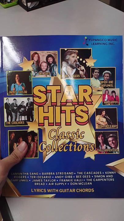 Star Hits Classic Collection Songbook with Guitar Chords | Lazada PH