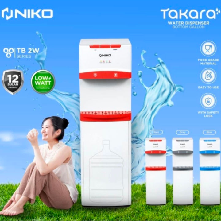 Dispenser murah galon bawah dispenser air niko takara TB 2W HOT AND ...