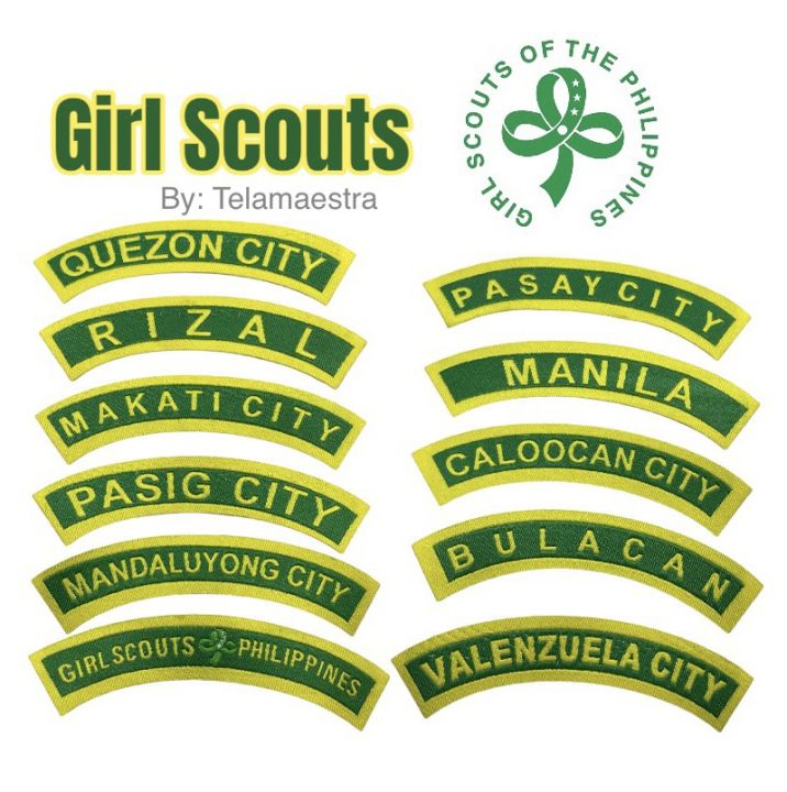 [Patch] GSP Patches Girl Scout 1 piece | Lazada PH