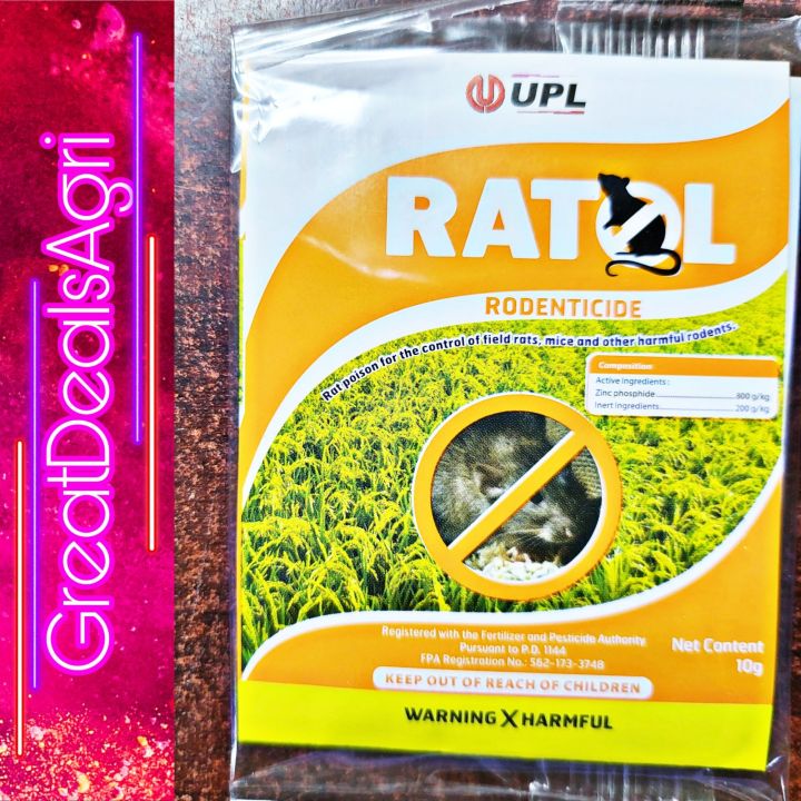 RATOL (ZINC PHOSPHIDE) – RACUMIN / RAT POISON / RAT KILLER ...