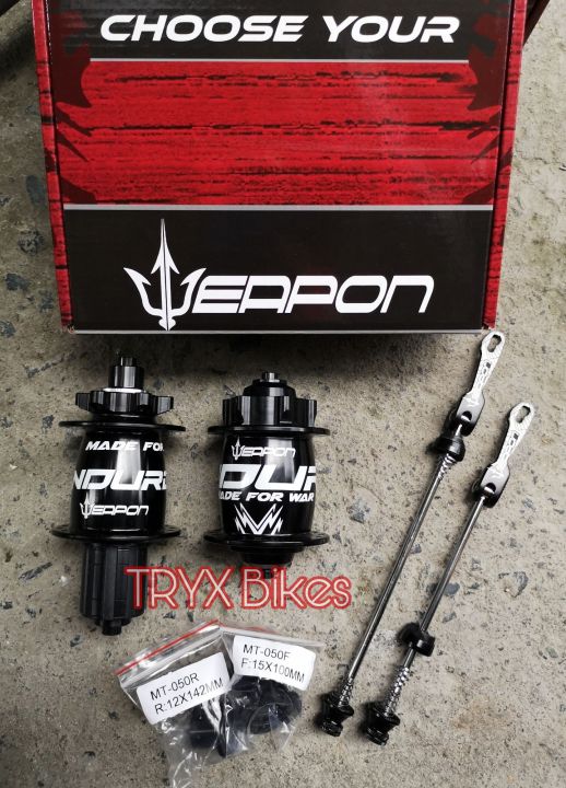 Weapon Enduro Hubs with TA cap | Lazada PH