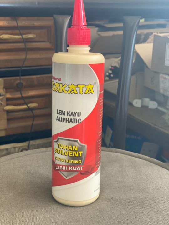 Lem putih sakata/lem kayu aliphatic | Lazada Indonesia