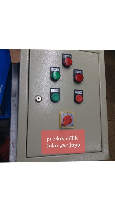 PANEL POMPA 2 TANKI SUMUR DAN TANKI 1PHASE 220VAC 2HP | Lazada Indonesia