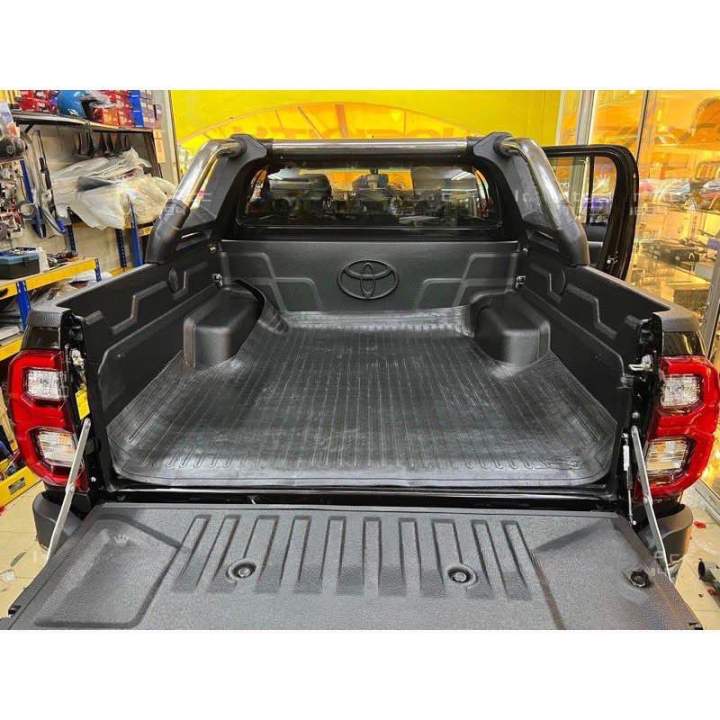 Bedliner Trunk Rubber Mat Trunk Bed Mat Rug Capet Toyota Hilux Vigo ...