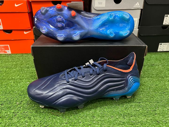 สตั๊ด รองเท้าฟุตบอล Adidas Copa Sense.1 FG ตัวท๊อป หนังจิงโจ้ | Lazada ...