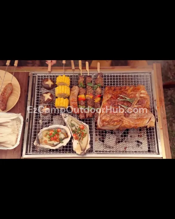 Naturehike IGT Compatible Large Small Table Integrated Grill 1 / 2 Unit ...