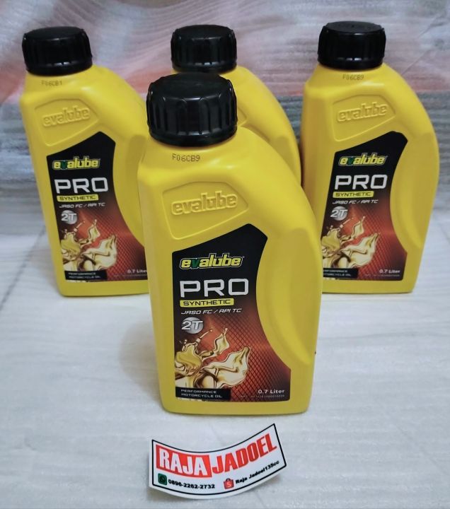 Oli samping Evalube Pro Synthetic wangi Original | Lazada Indonesia