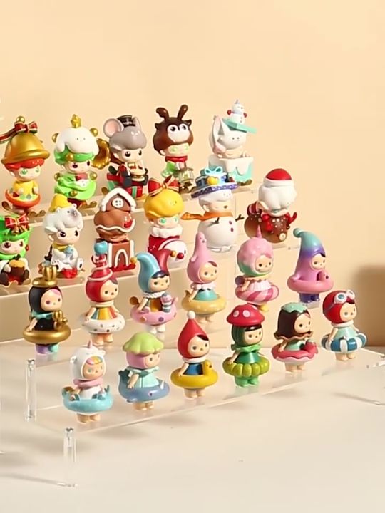 Clear Figurine Acrylic Display Stand Toy Figure Display Rack Jewelry ...