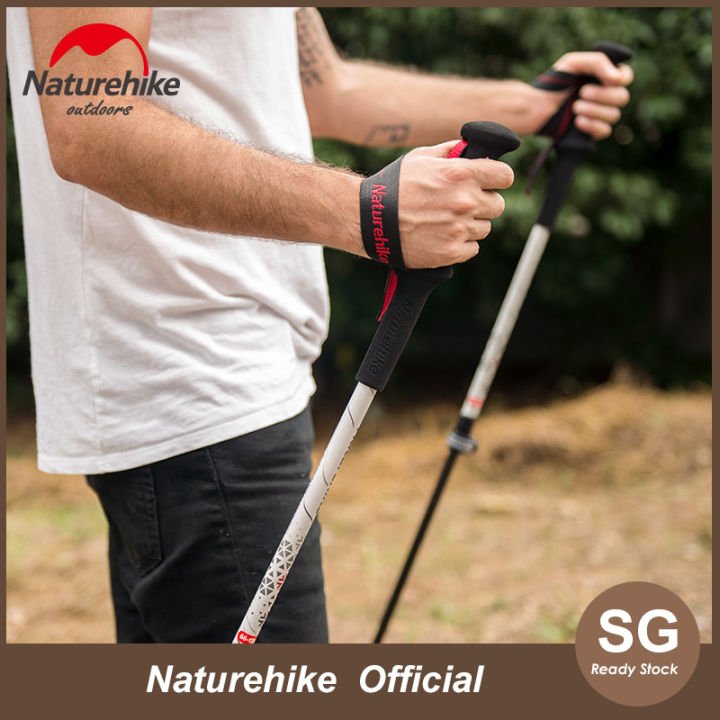 NatureHike Ultralight Carbon Fiber Foldable Walking Sticks Men Women ...
