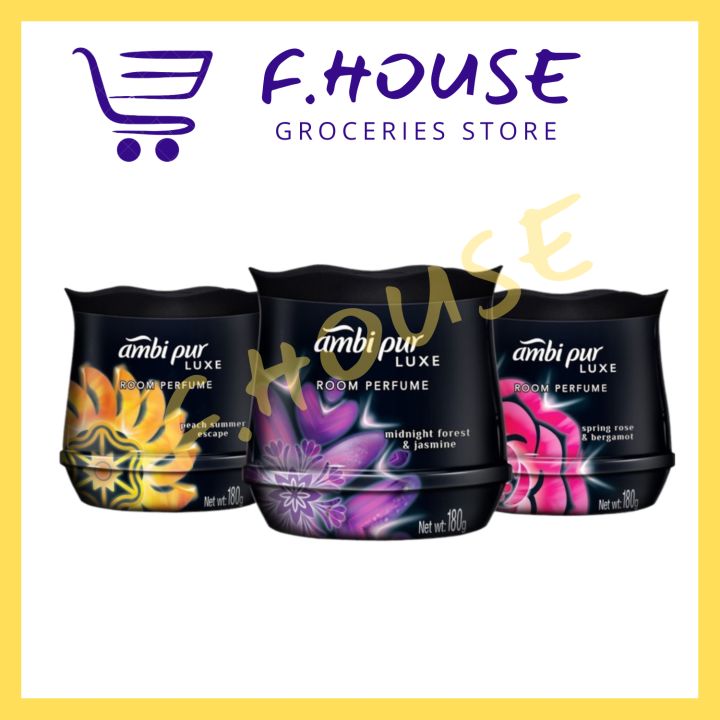 Ambi Pur LUXE Room Fresh Air Refreshing Gel (180g) | Lazada