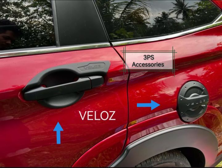 AVANZA VELOZ 2022-2024 Door handle Bowl and gas tank set garnish cover ...